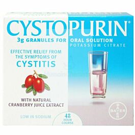 Cystopurin 3g Granules Oral Solution Cranberry - 6 Sachets For Cystitis ...