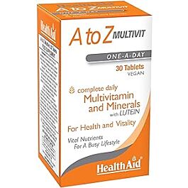 healthAid A to Z multivit 30 tabs