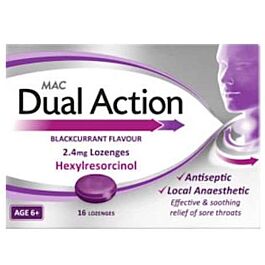 MAC Dual Action Blackcurrant Lozenge