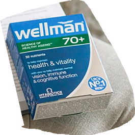vitabiotics wellman 70+