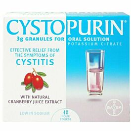 Cystopurin 3g Granules Oral Solution Cranberry - 6 Sachets For Cystitis ...