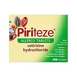 Piriteze Allergy Tablets